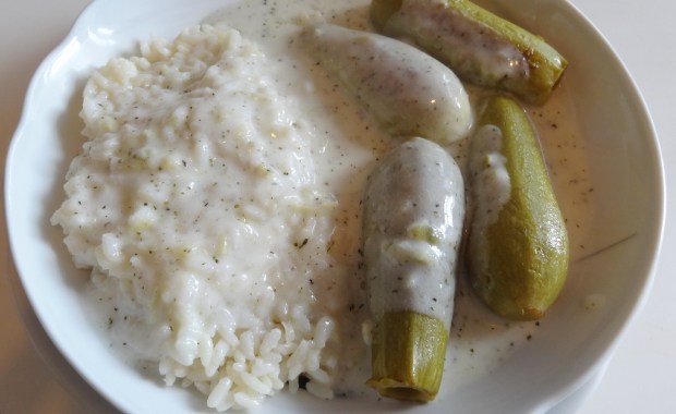 Ablama With Laban (Stuffed Zucchini With Yogurt) – Tabkhet el yom
